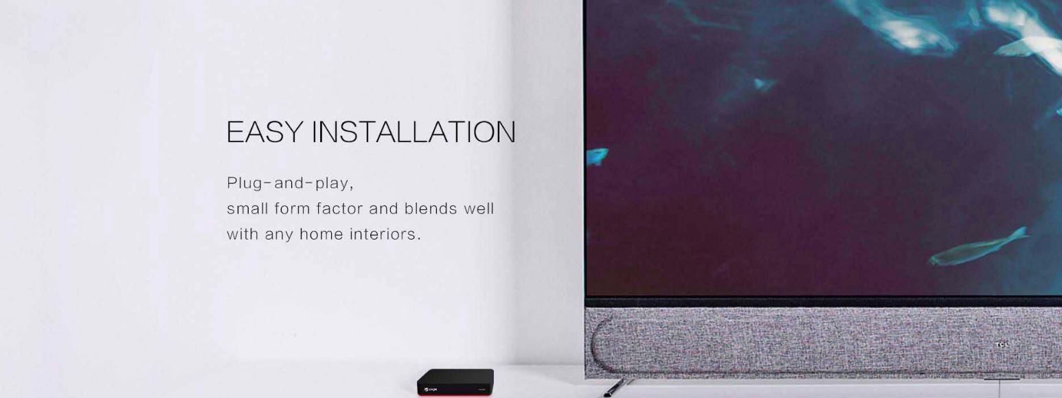 Buy Long TV Box Internet Smart TV Unlimited Channels | eRomman