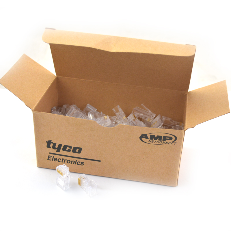 Buy Ipohonline OEM AMP Tyco RJ45 Cat5 Modular Plug Network Connector ...