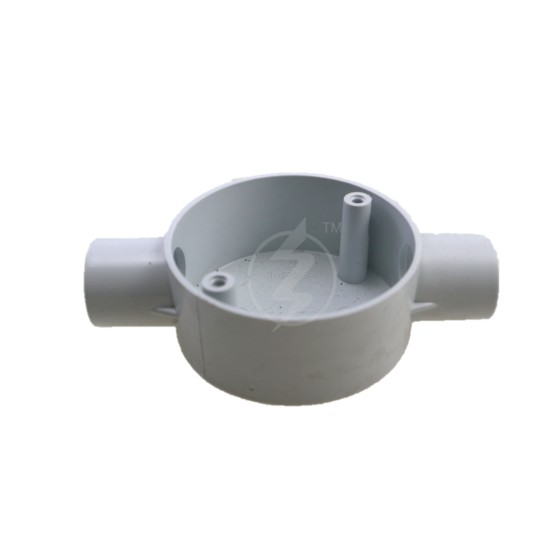 Buy Yhelectrical 3/4" 20mm / 1" 25mm PVC Conduit Fitting 2 Way Box ...