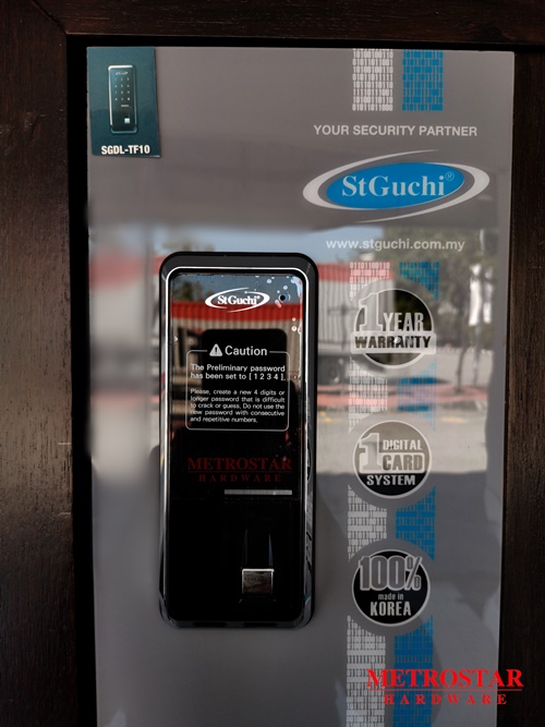 Buy Metrostarhardware St Guchi Digital Door Lock SGDL-TF10MB With ...