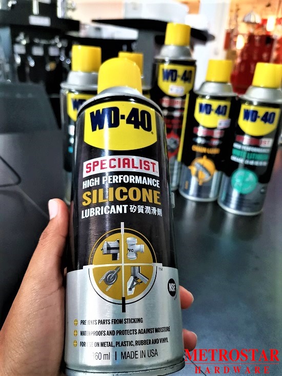 Buy Metrostarhardware WD-40 Specialist High Performance Silicone Lubricant Online | eRomman