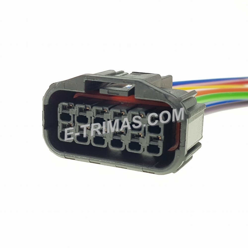 Buy HONG XUAN HX-83390-FM 12 Pin Automotive Socket Connector | eRomman