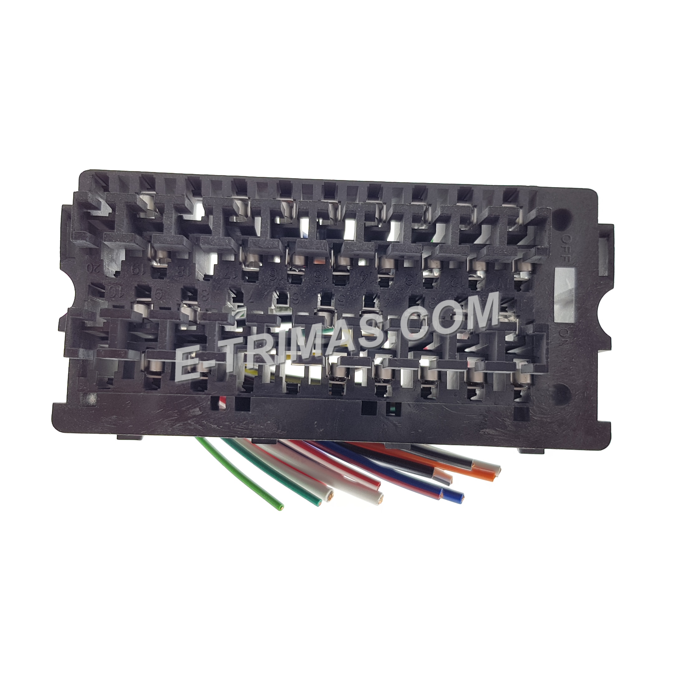 Buy E-trimas 18 Poles Fuse Box Block For Automotive Connection Toyota ...