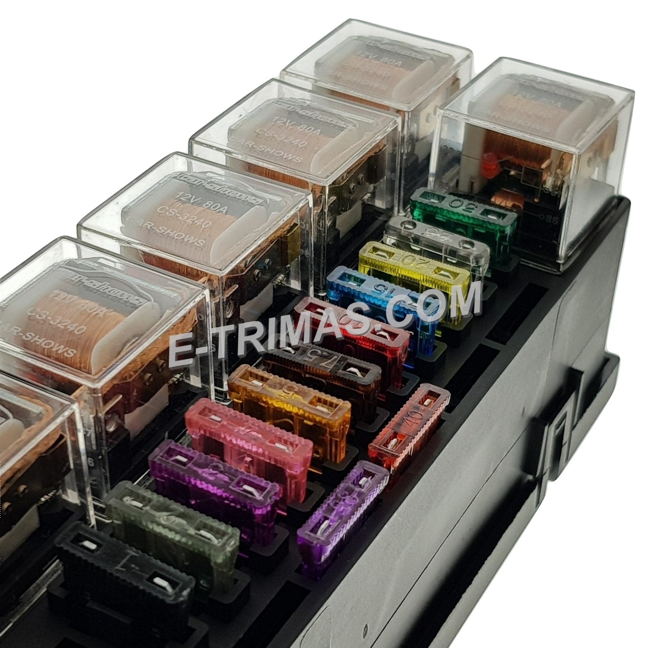 Buy E-trimas Isuzu Ford Hino Fuso Universal Modify Car Blade Fuse Box ...
