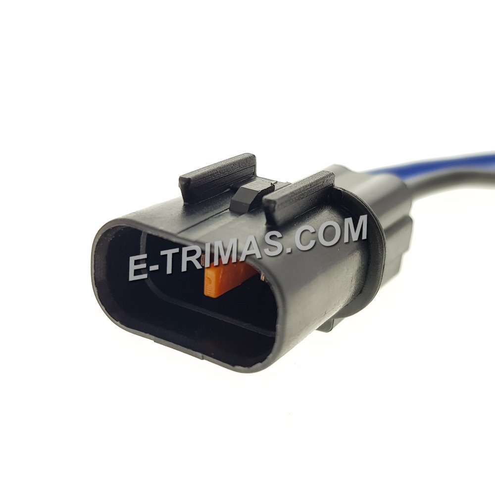 Buy E-trimas 2 Pin Head Lamp Connector, Proton Inspira Fan Motor Built ...