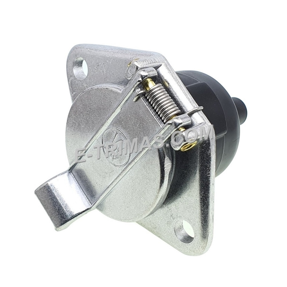 Buy E-trimas 7 Way Female Heavy Duty Aluminium Towing Socket Connector ...
