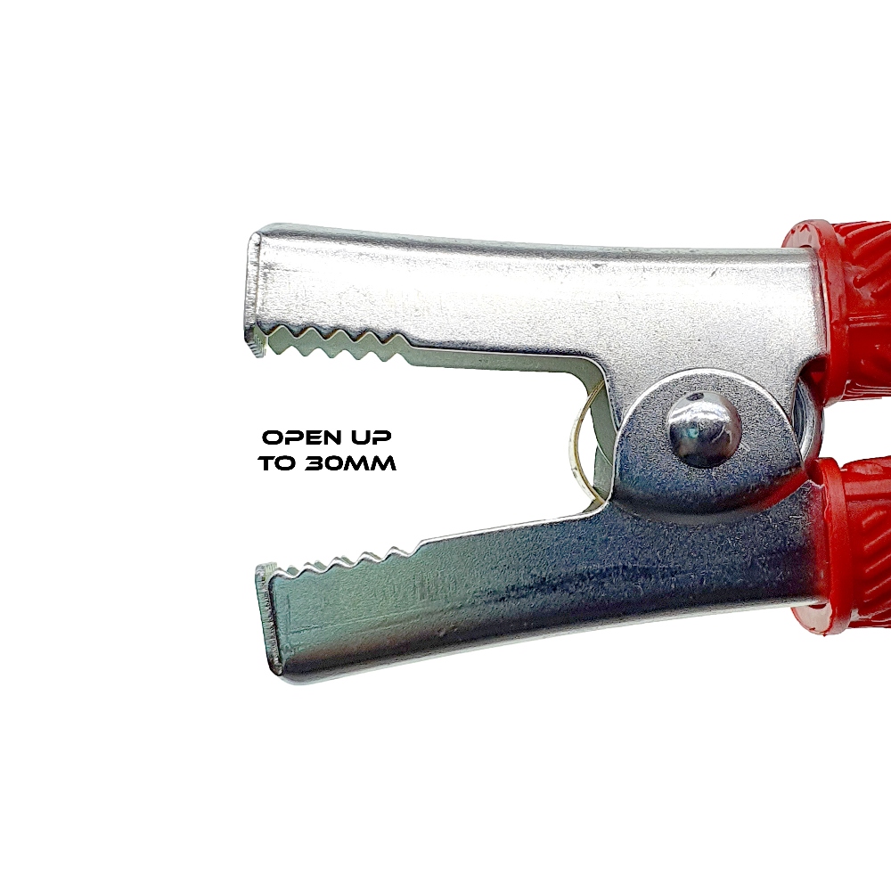 Buy E-trimas 300 Amp Heavy Duty Insulated Battery Clip Terminal ...