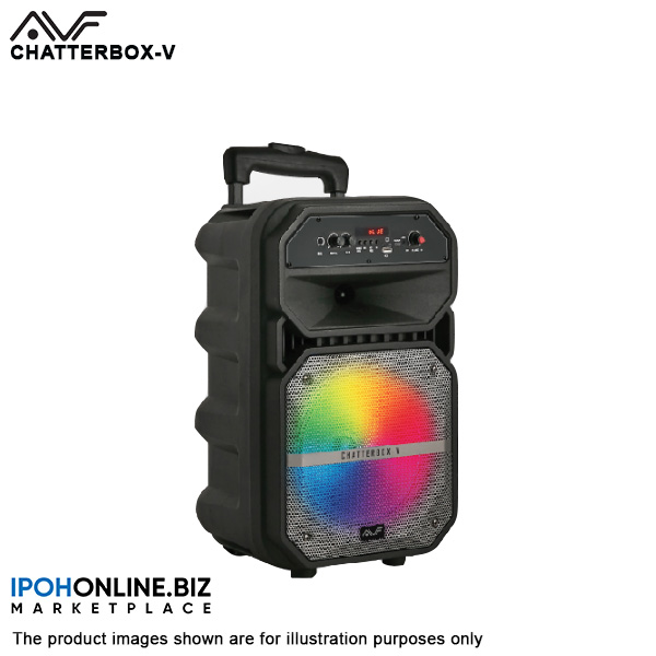 Buy Ipohonline AVF BoomBox Chatterbox-V 7 Led Mini Portable Trolley ...