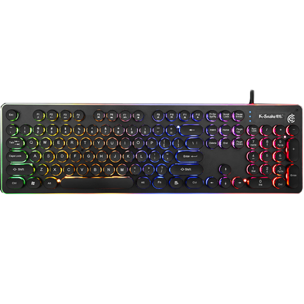 Buy K Snake Keyboard K19 Brilliant RGB Metal Gaming | eRomman