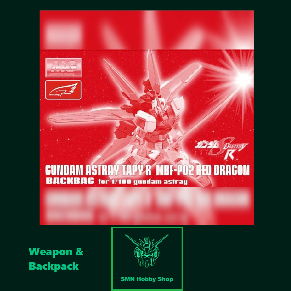 تسوق Smnhobbyshop MG 1/100 Astray Red Frame Flight Unit Backpack ...