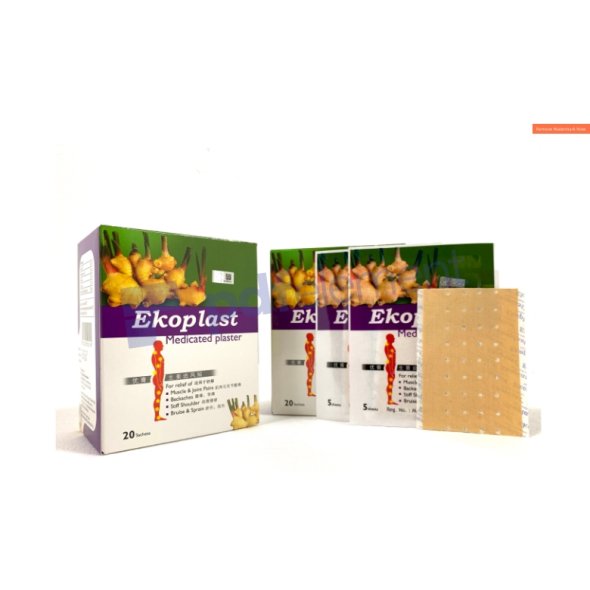 Buy Ginger Medicated Plaster for Relief Muscle & Joint | eRomman