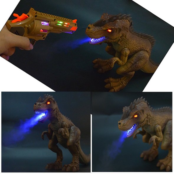 Buy Slstoys [Light & Sound] Walking Dinosaur Simulation Target ...