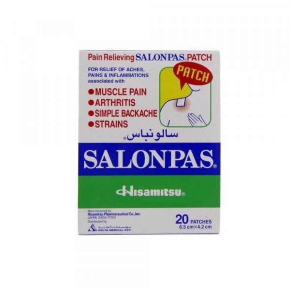 Buy Salonpas Patches Box of Aches and Pain Associated | eRomman