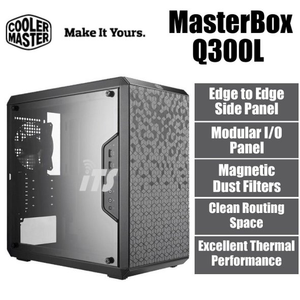 Buy MasterBox Q300L M-ATX Full Perforated Chassis | eRomman