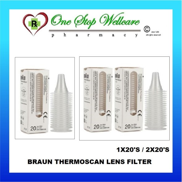 Buy Thermoscan Lens Filter by Braun 1X20'S / 2X20'S | eRomman