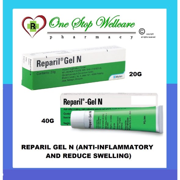 Buy Reparil Gel N (Anti-Inflammatory And Reduce Swelling) 20g | eRomman