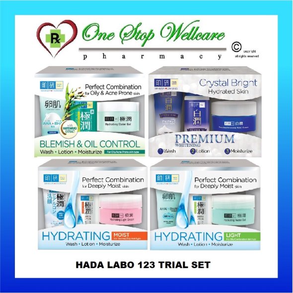 Buy 123 Trial Set by Hada Labo | eRomman
