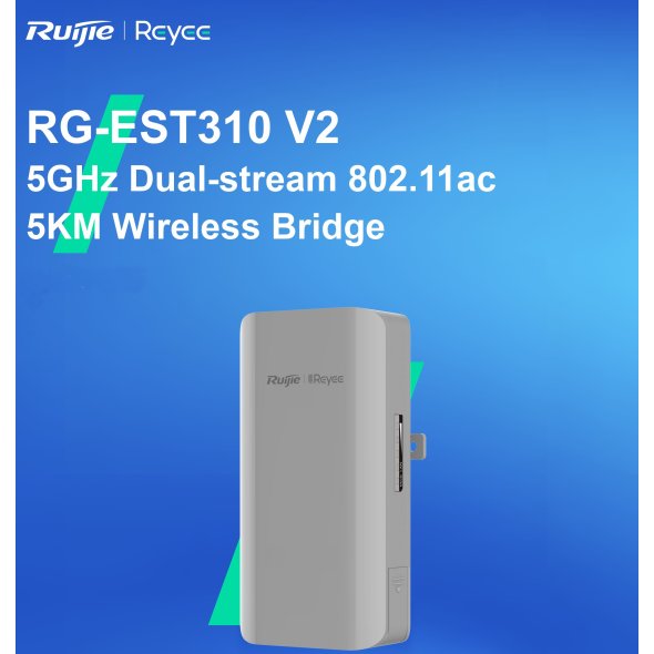 Buy Ipohonline RUIJIE REYEE RG-EST310 V2 5GHz 2x2 MIMO Dual-stream 802 ...