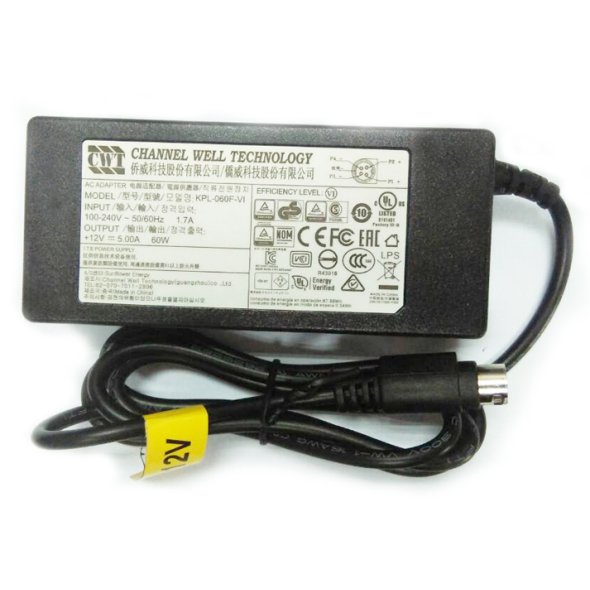 Buy KPL-060F-VI 12V 5A 60W Switching Power Adapter | eRomman