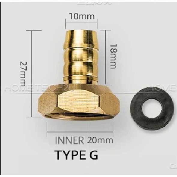 Buy Gas Stove Connecter Inlet Joint Hose Connection | eRomman