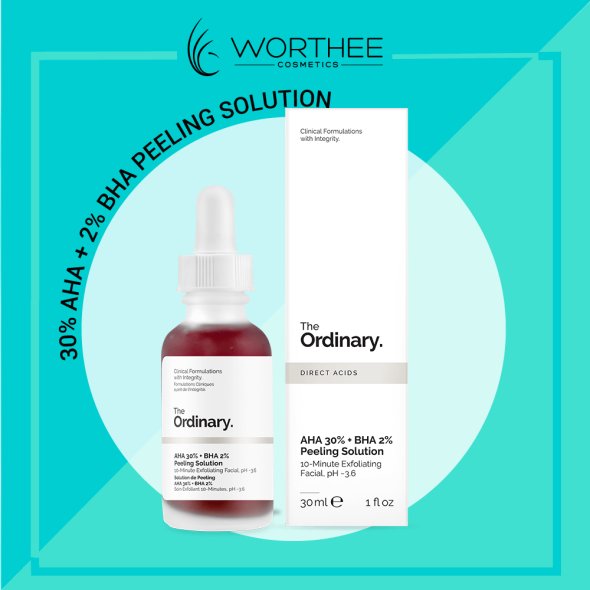 Buy The Ordinary AHA 30% + BHA 2% Peeling Solution | eRomman