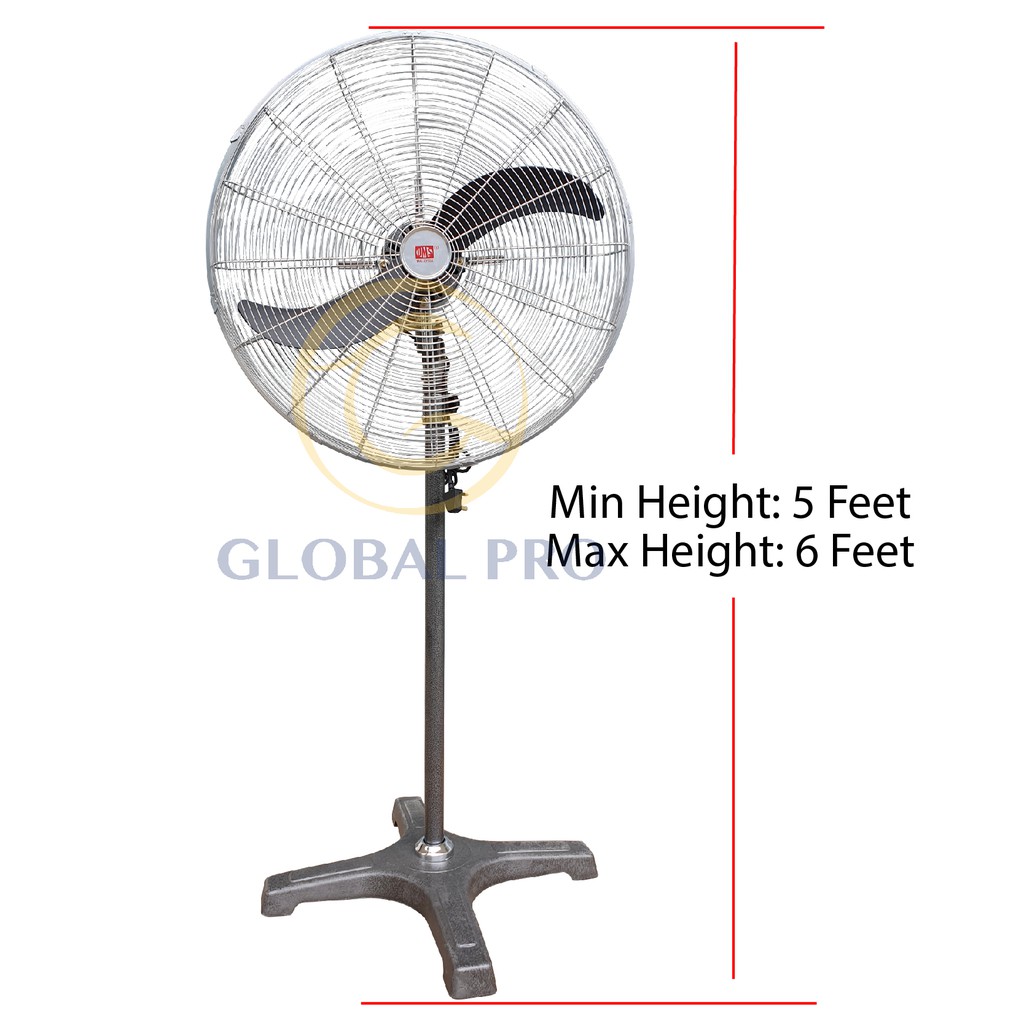 Buy UMS 26 Inch Heavy Duty Industrial Stand Fan (Metal Clad) | eRomman