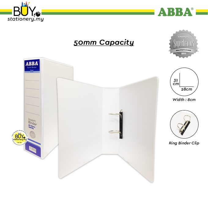 Buy Earth Binder File ABBA - PCS (White) | eRomman
